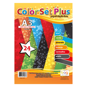 Papel Criativo Colorset Plus A3 Bag - papelariamalibu